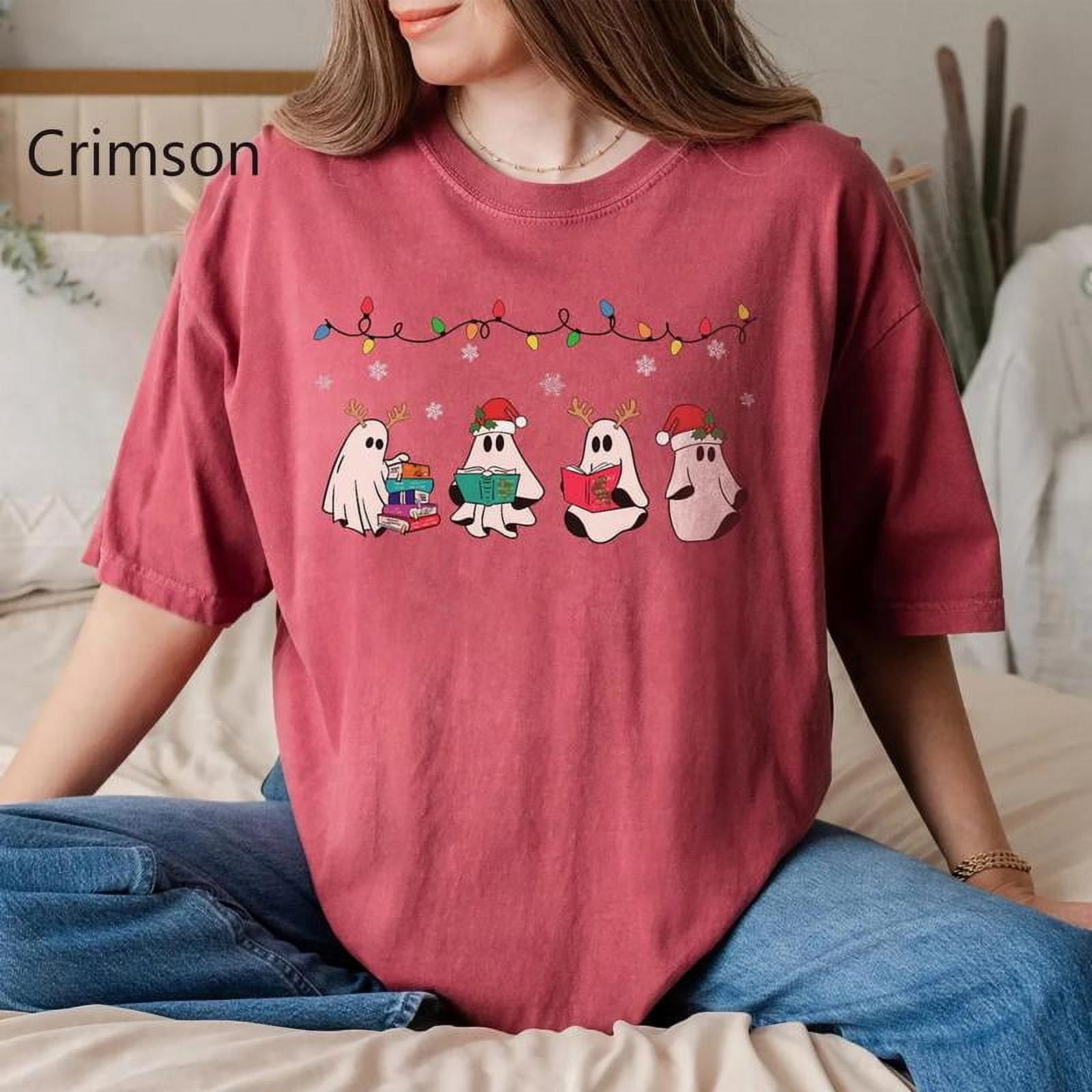 Acotar Ghost Christmas Sweat. Bookish Cute Ghost T. SJM Bookish ...