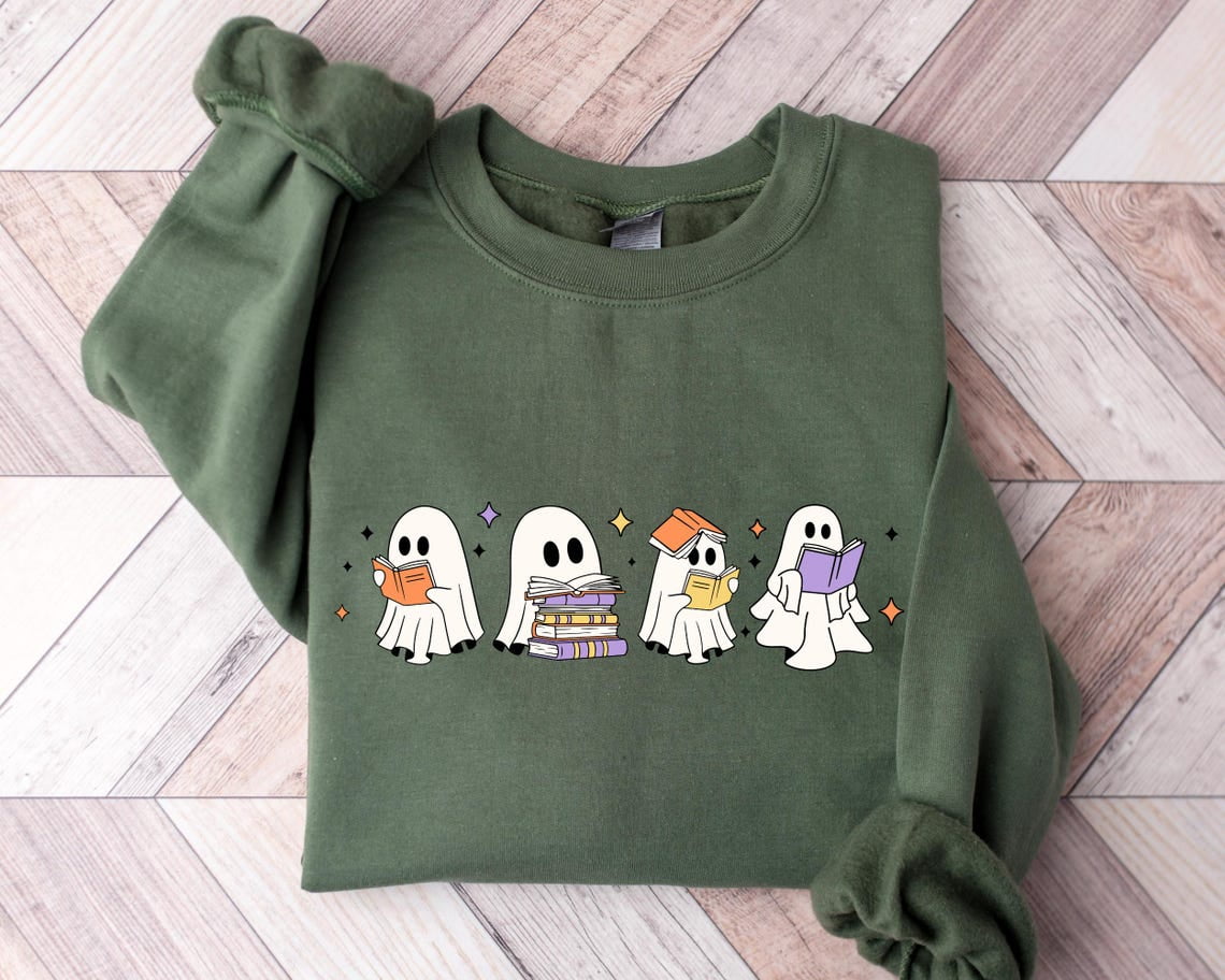 Acotar Ghost Sweatshirt, Acotar Sweatshirt, Bookish Ghost Sweatshirt ...