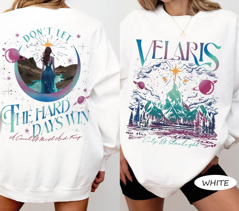 Acotar Shirt, Velaris City Of Starlight Shirt, Court of Thorn And Rose ...