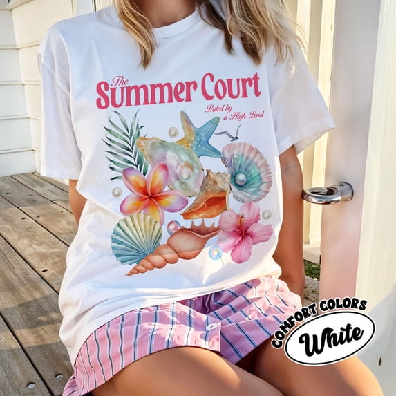 Acotar Summer Court Shirt, High Lord Court Of Mist And Fury T Shirt ...