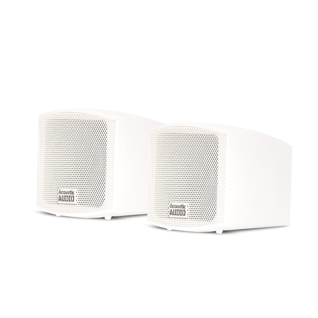Acoustic Audio AA321W Mountable Indoor Speakers 400 Watts White ...