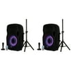 Monster X6 Powered Wireless PA Bluetooth Speaker System with Tripod ...