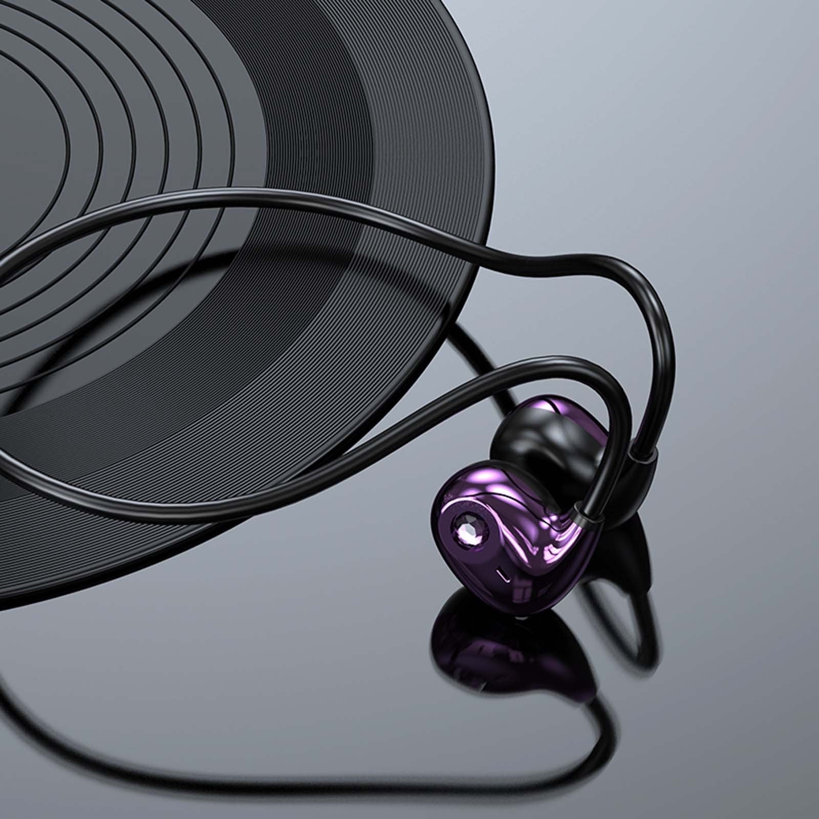 Acoustic Conduction Bluetooth Earphones Bluetooth Ear Hanging Sports ...