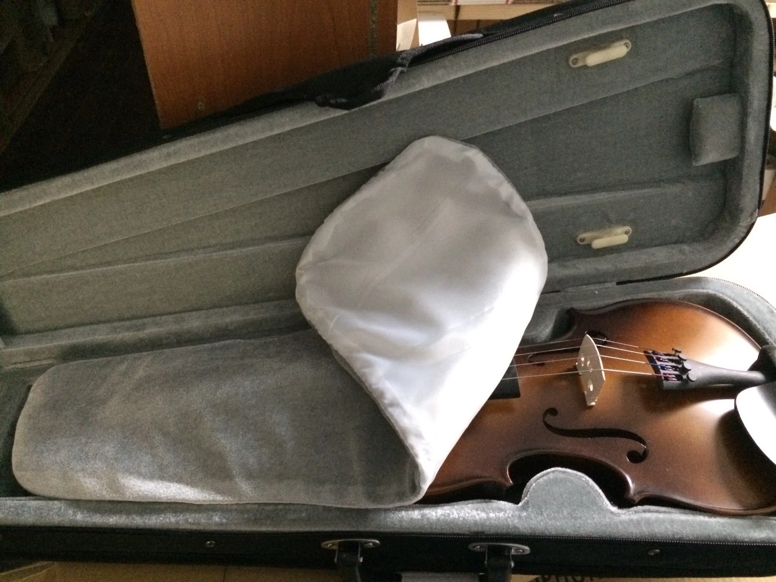 Acoustic Electric Violin Cover Cloth Blanket Velvet For Violin Case ...