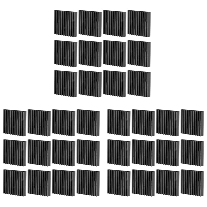 Acoustic Foam Panels, 2X12X12inch Self-Adhesive Sound Proof Foam Panels ...
