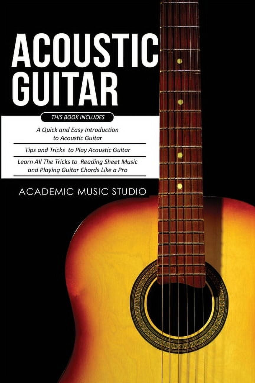 Free Shipping! Acoustic Guitar : 3 Books in 1 - A Quick and Easy ...