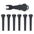 Acoustic Guitar Bridge Pins with Bridge Pin Puller Set String Nails ...
