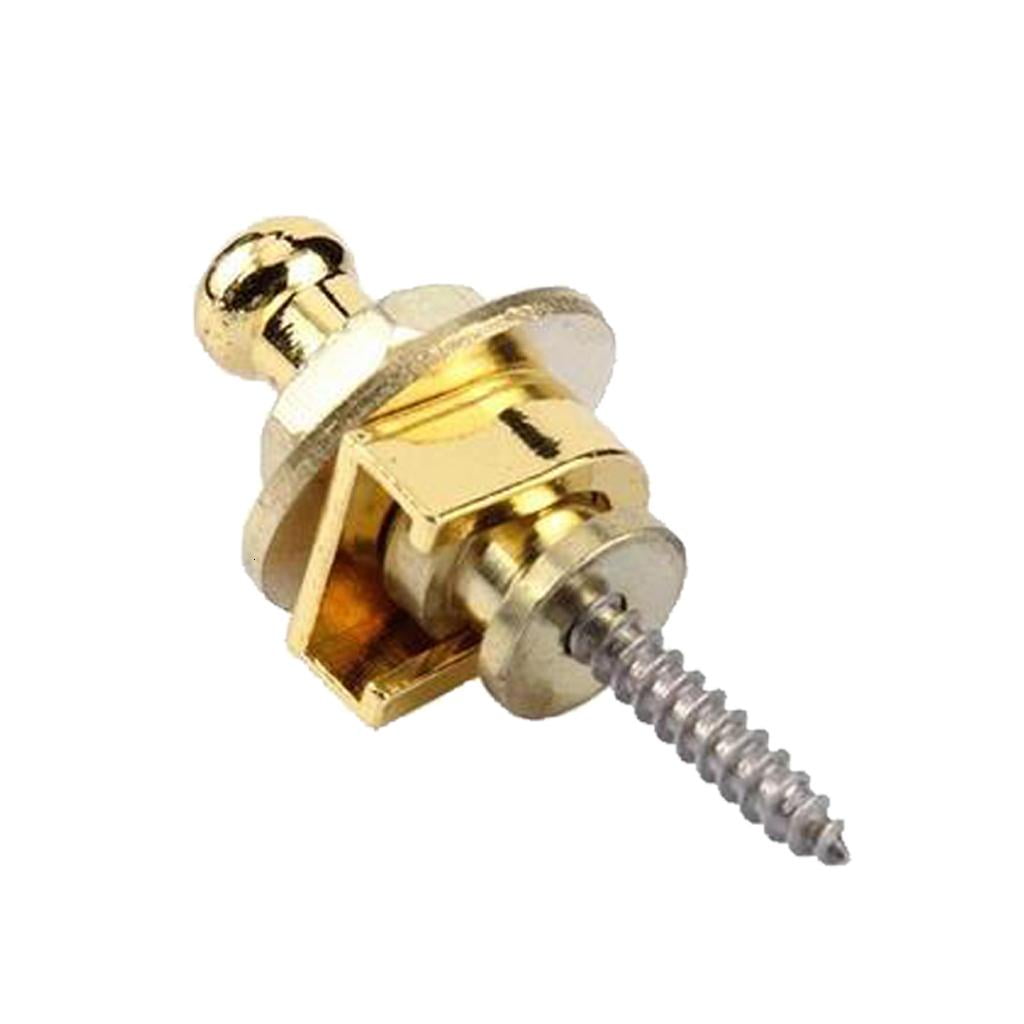 Acoustic Guitar Button Strap Portable Guitar Bass Strap Button Lock ...