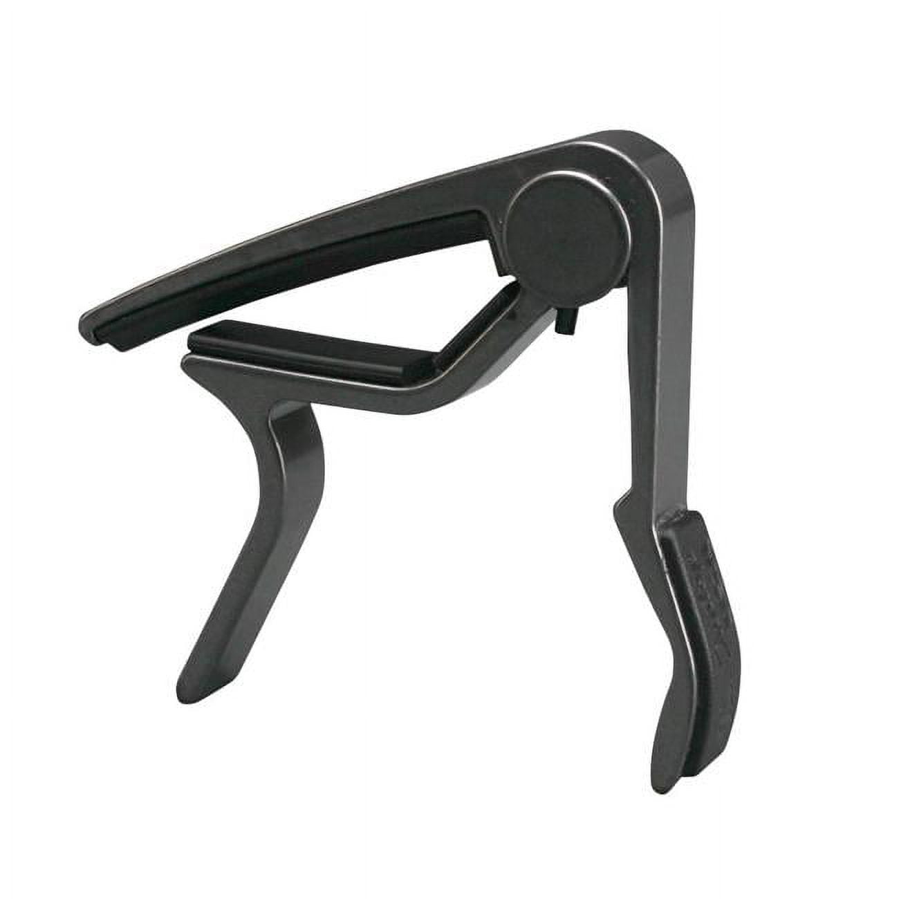 Acoustic Guitar Curved Trigger Capo, Smoked Chrome - Walmart.com