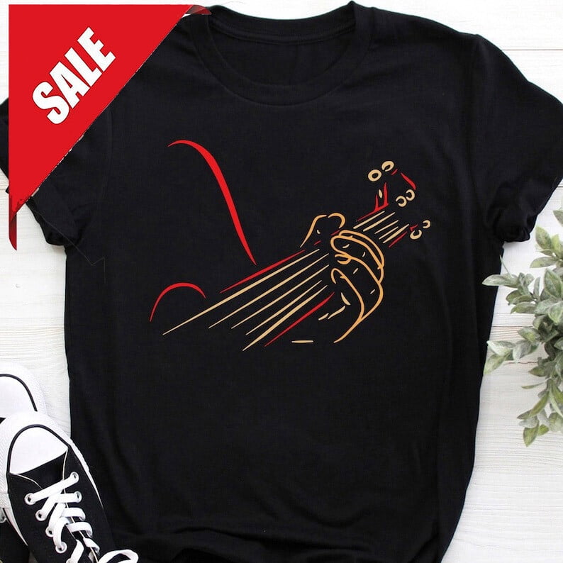 Acoustic Guitar Music Player Musician Guitarist - Guitar Shirts For M ...