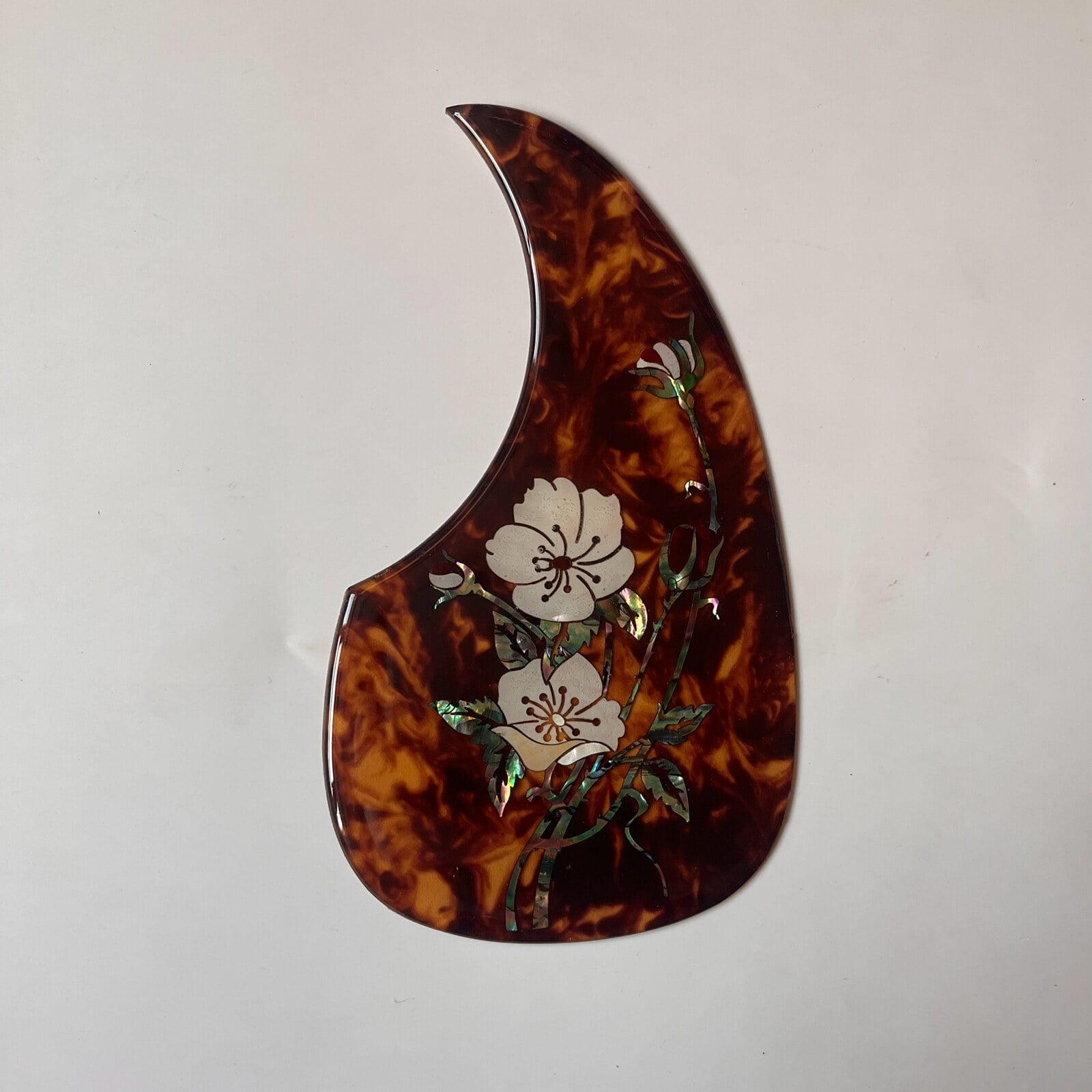 Acoustic Guitar Pickguard Anti-Scratch Guard Plate Inlaid Abalone ...