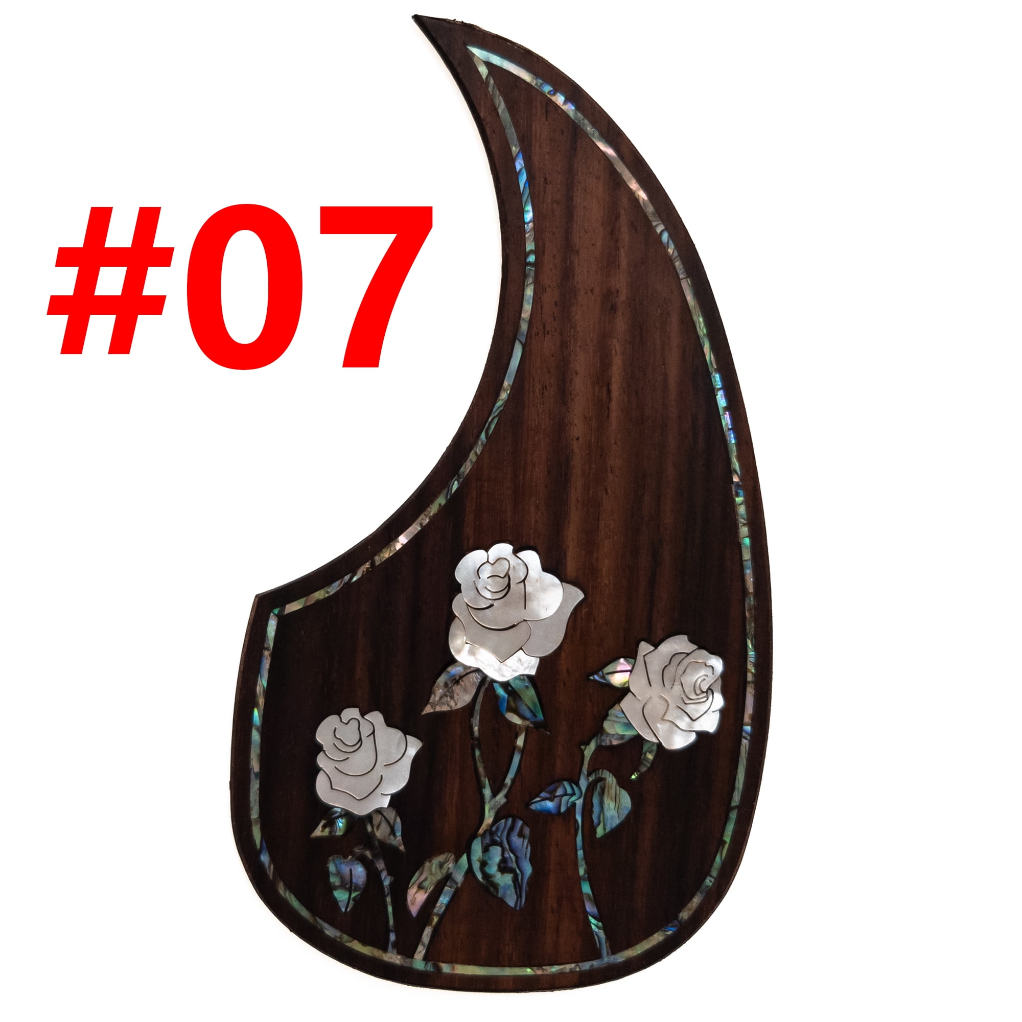 Acoustic Guitar Pickguard Solid Wood Pick Guard Anti-scrape Plate ...