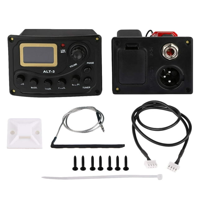 Acoustic Guitar Pickup Tuner 5-Band Eq Equalizer Acoustic Guitar Preamp ... Acoustic Guitar Pickup Tuner 5-Band Eq Equalizer Acoustic Guitar Preamp ...
