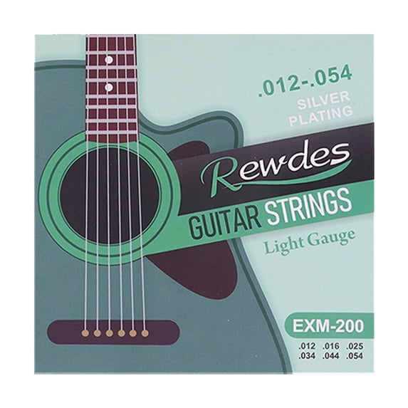 Acoustic Guitar Strings Set for Folk and Classical Guitars Ideal ...