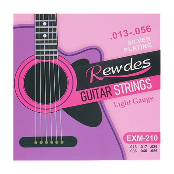 Acoustic Guitar Strings Set for Folk and Classical Guitars - Optimal ...