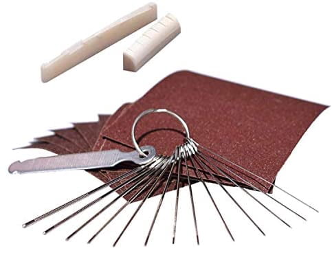 Acoustic Guitar Tools Guitar Files for Nut Sand Paper Guitar Bridge ...