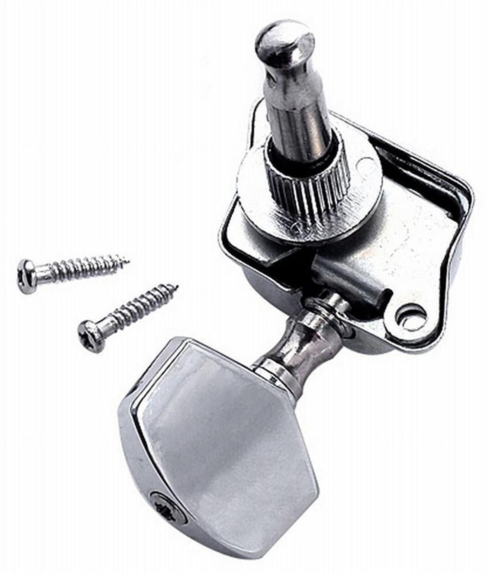 Acoustic Guitar Tuning Pegs - Semi-Closed Oval Button, Metal, Suitable ...