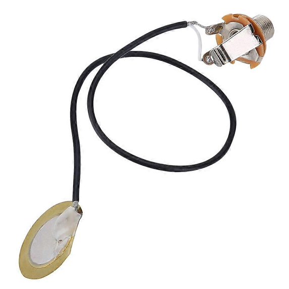 Acoustic Guitar ducer Pre-Wired Amplifier Piezo Jack Pickup Accessory ...