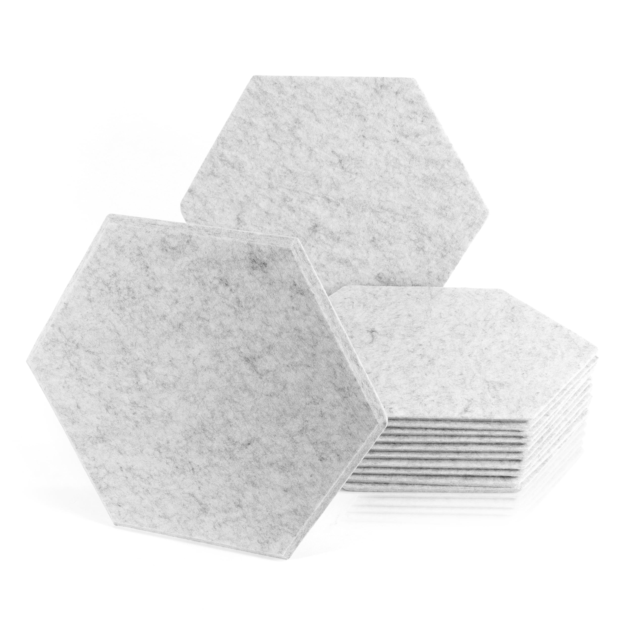 Acoustic Panels Sound Absorption Panel Set - 12 Pack Large 14" X 12" X ...