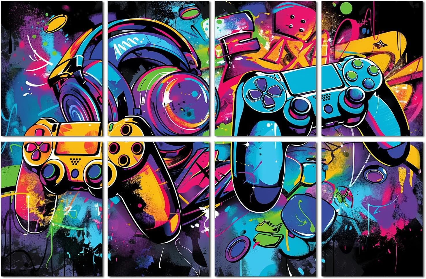 Acoustic Panels Tiles Decorative Room Sound Proof Foam Absorbing Panels ...