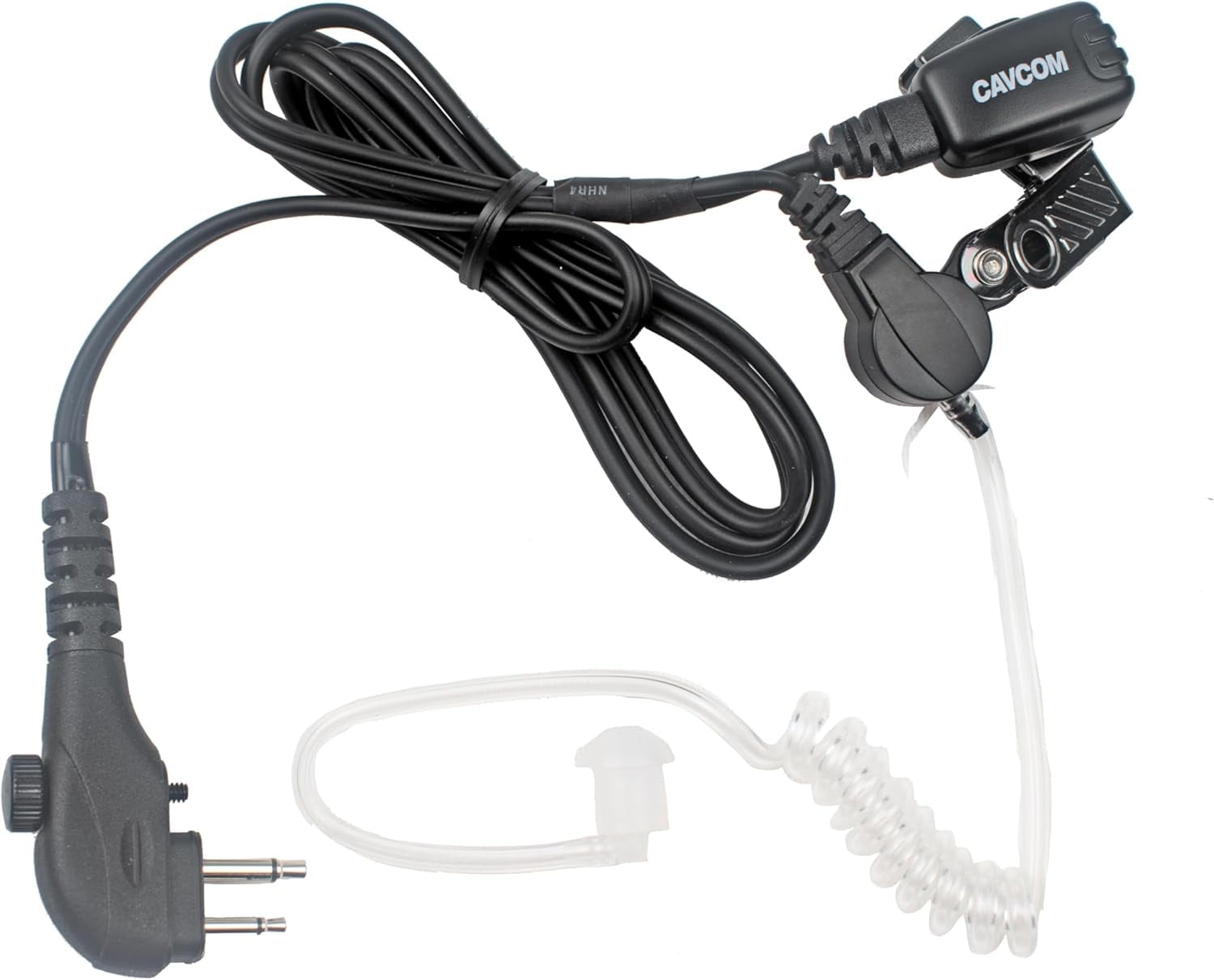 Acoustic Tube Earpiece with PTT and Mic Surveillance Kit for Radios ...