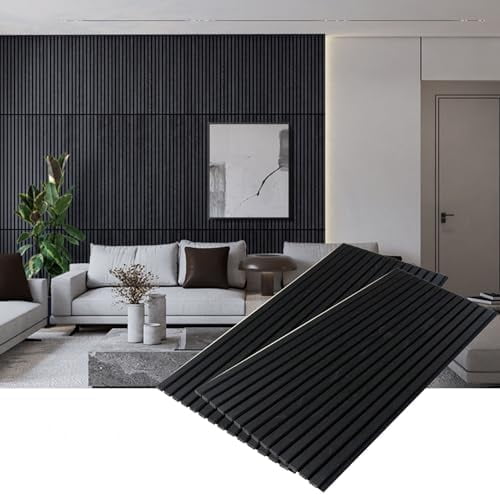 Acoustic Wood Wall Panels for Interior Wall Decor | Set of 2 Seamless ...