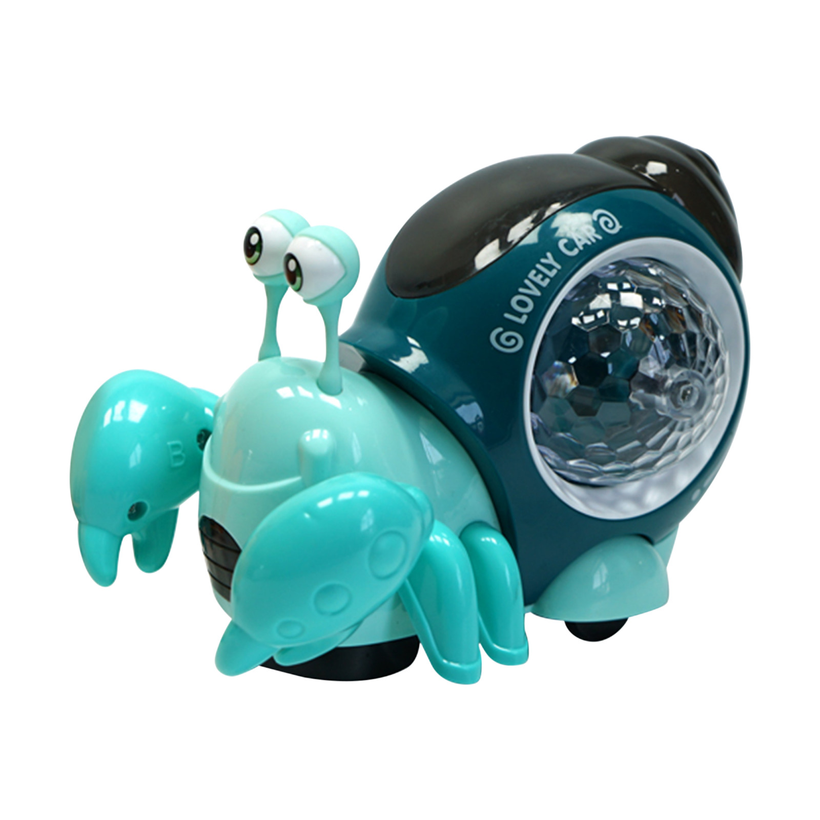 Acousto-Optic Universal Hermit Crab Toy Children Gift Colorful Boy Gift ...
