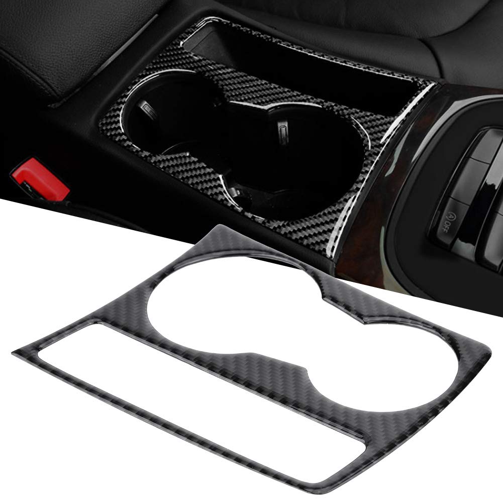 Acouto Center Console Water CM31 Cup Holder Trim Carbon Fiber Car Gear ...