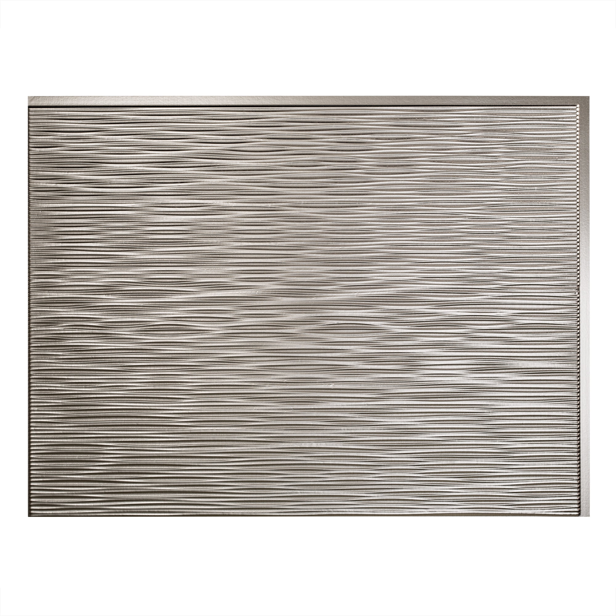 Fasade Br Nickel Ripple Panel D72-29 Pack of 5 - Walmart.com