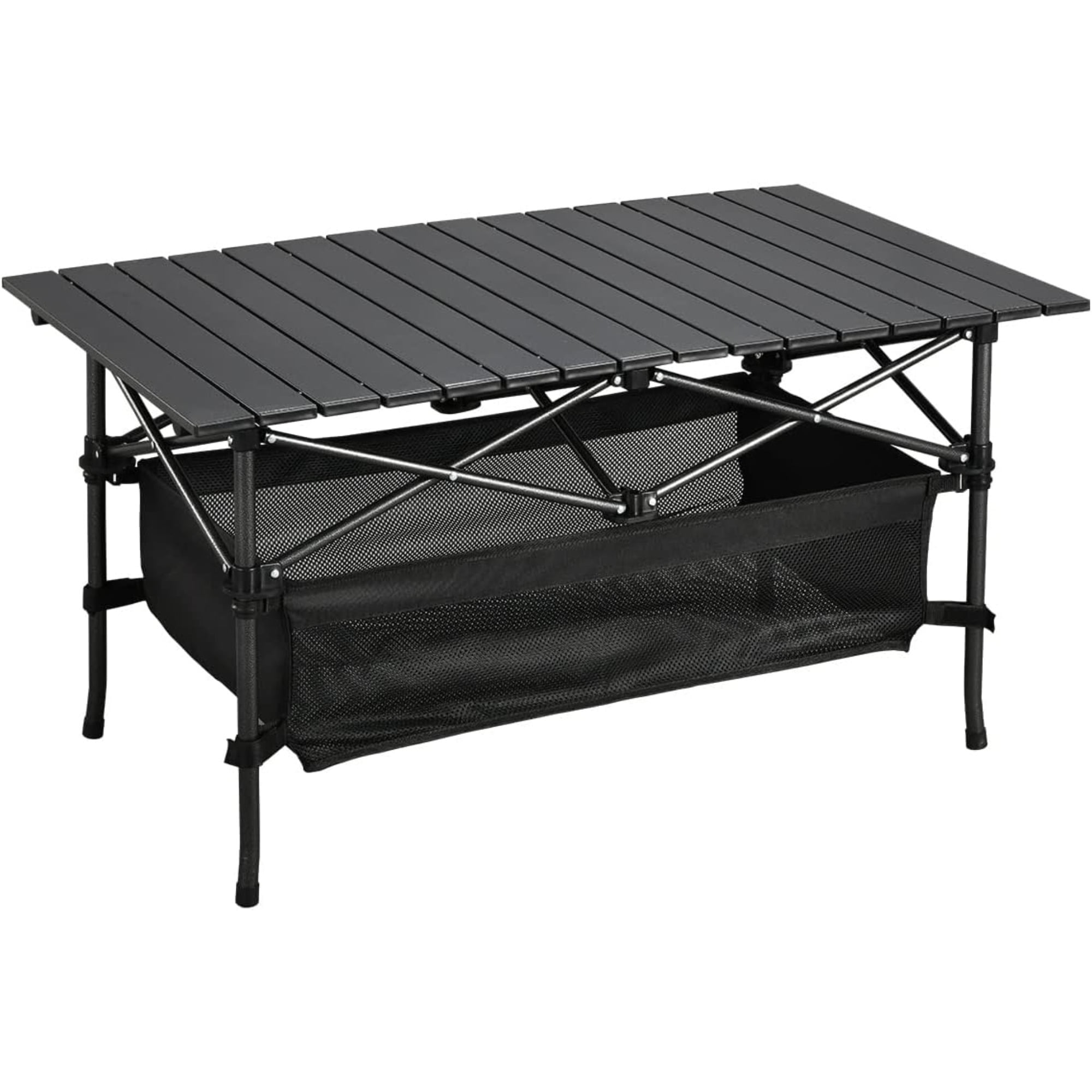 Acpouw Camping Table That Fold up Lightweight, Aluminum Folding Table ...