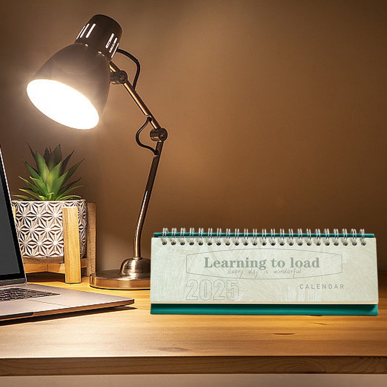 Acppild 2025 Fashion Calendar Mini English Desk Calendar Agenda Office ...