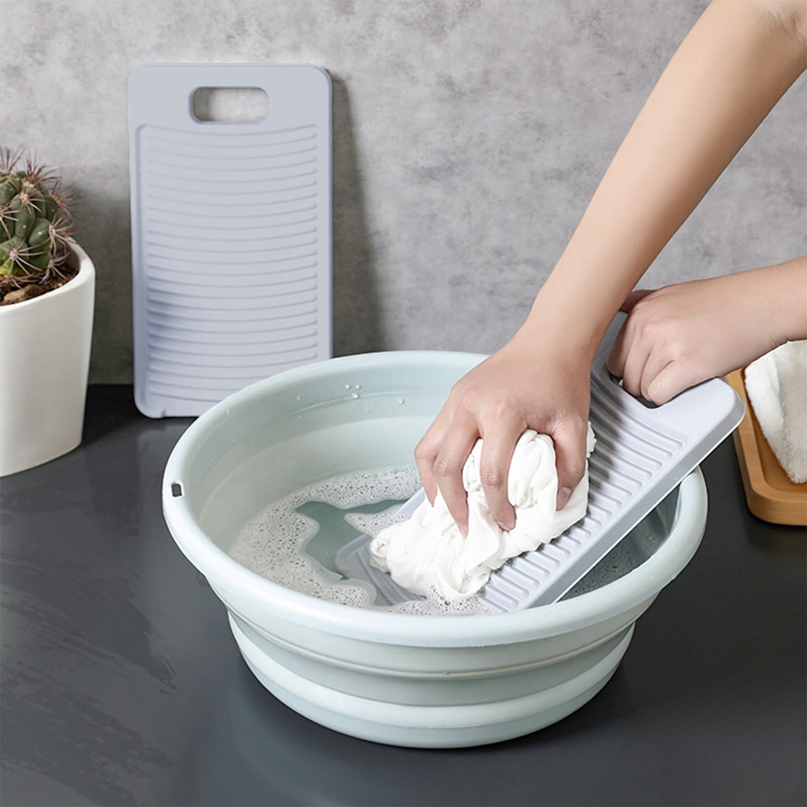 Acppild Washing Machine Hand Washing Clothes Board Plastic Washing ...