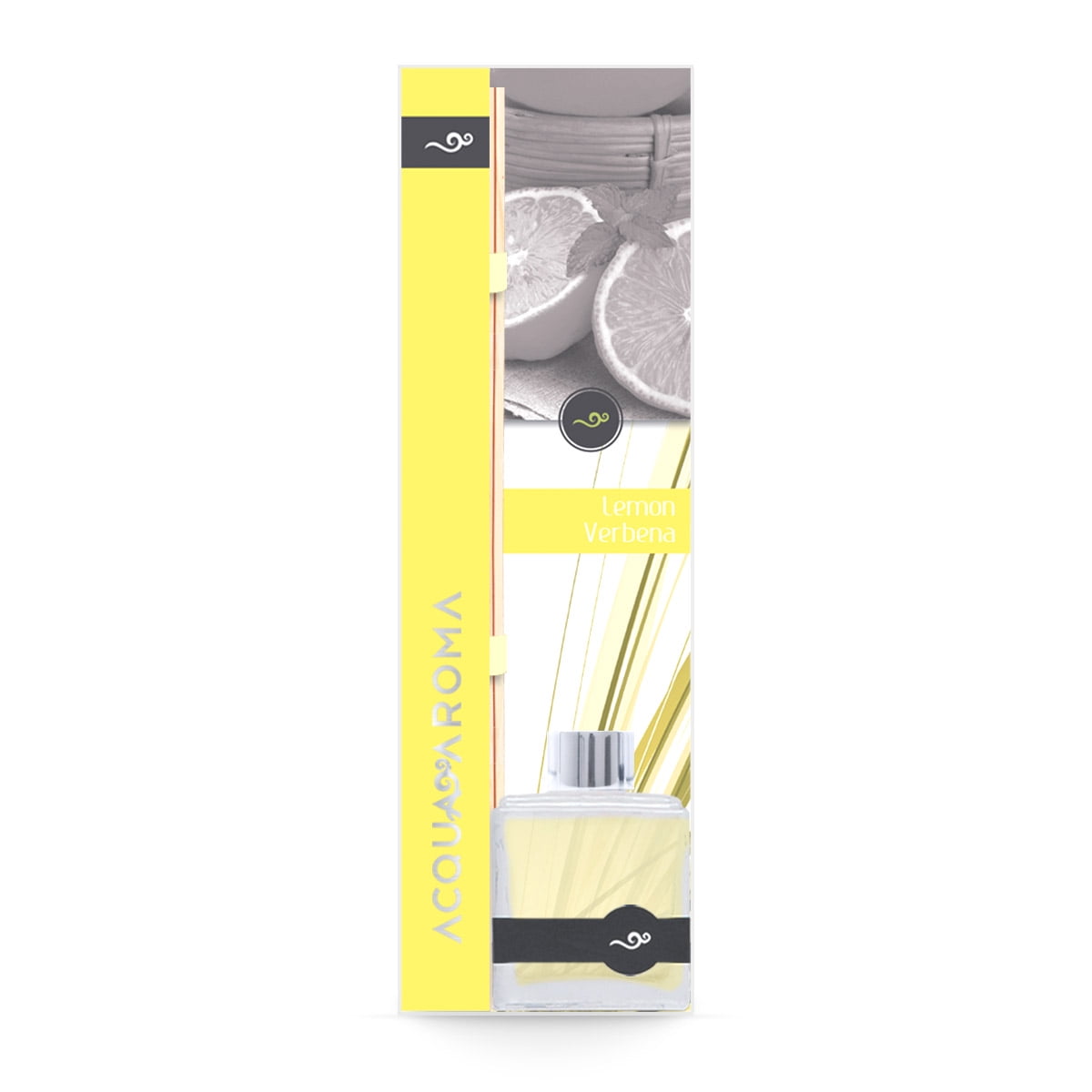 Acqua Aroma Lemon Verbena Reed Diffuser 3.4 FL OZ (100ml) Gift Set ...