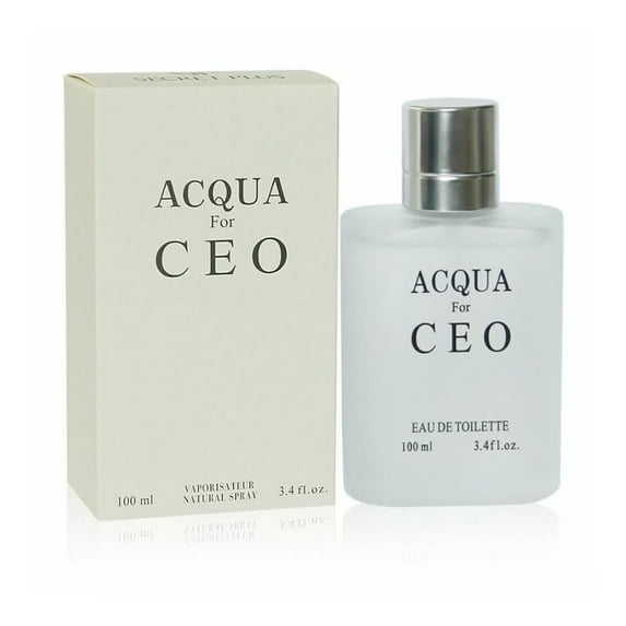 Acqua For CEO Eau de Parfum Spray for Men, 3.4 oz / 100 ml – Fresh ...