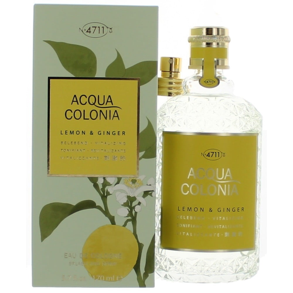 Acqua Colonia Lemon & Ginger by 4711, 5.7 oz Eau De Cologne Splash ...