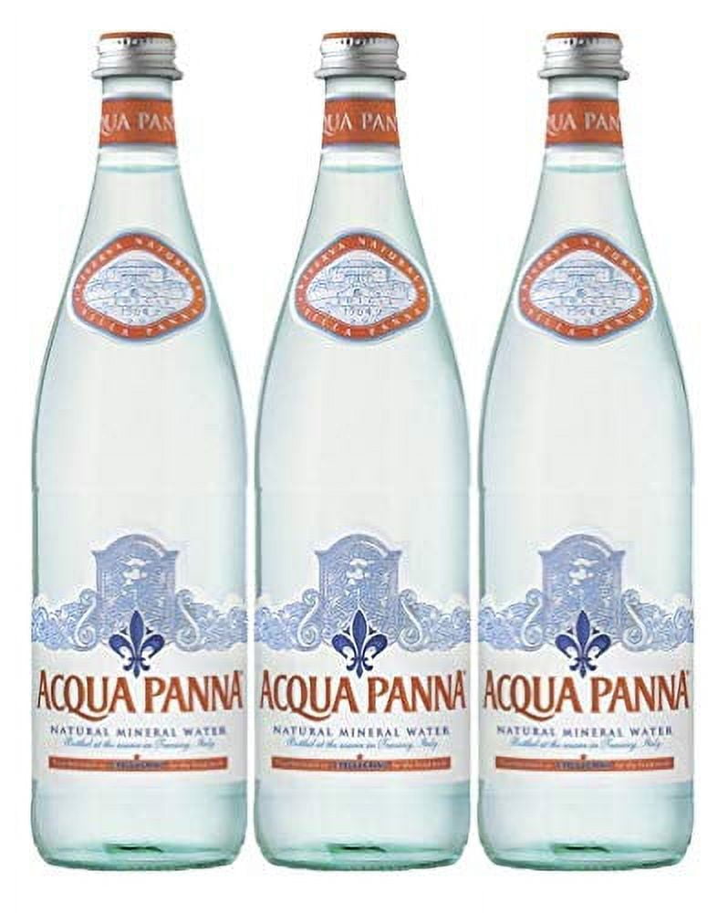 Acqua Panna Pure Mineral Natural Spring Water, 25.3 Oz Glass Bottle, Pack of 3 - Walmart.com