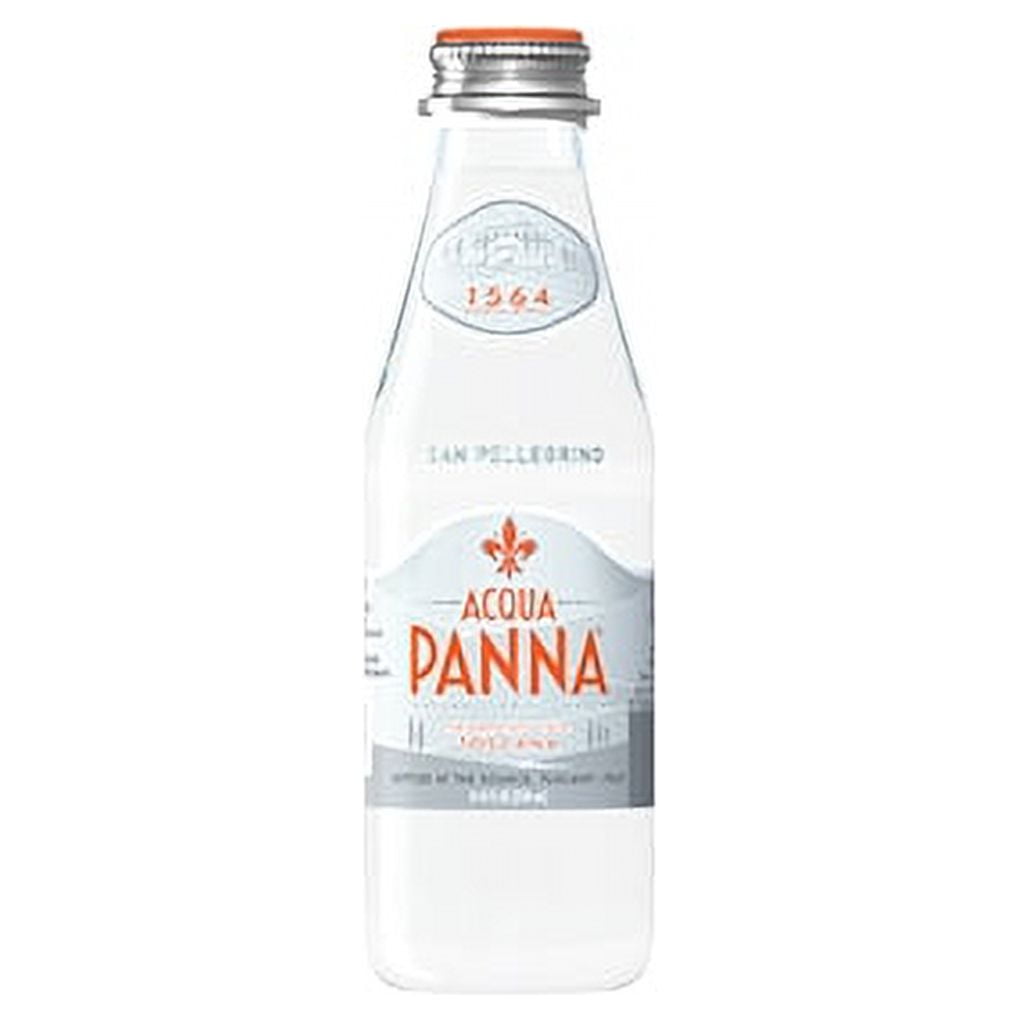 Acqua Panna Natural Spring Water, 250 ml Glass Bottles, Pack of 24, Smooth Taste from Tuscany ...