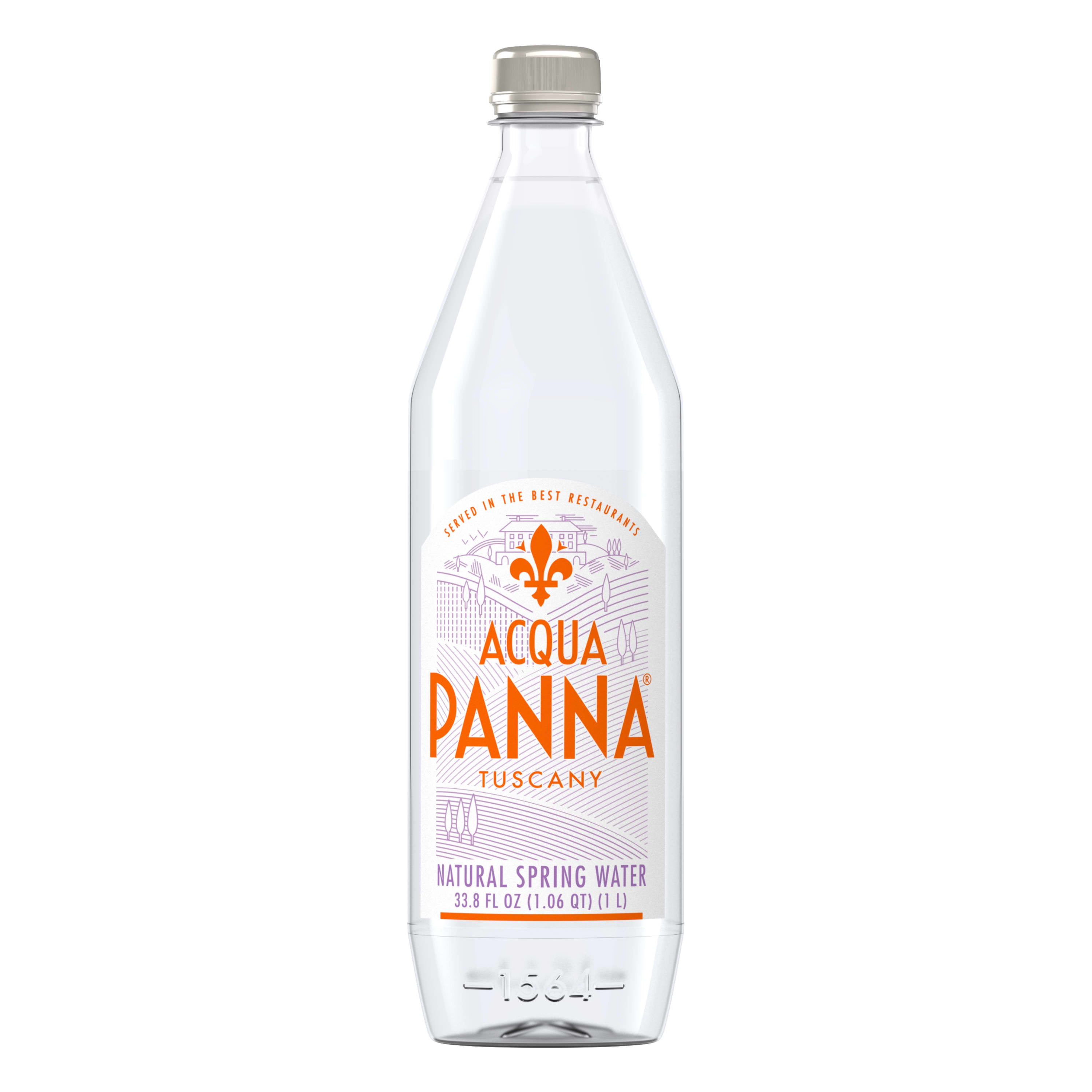 Acqua Panna Tuscany Natural Spring Water, 33.8 fl oz - Walmart.com