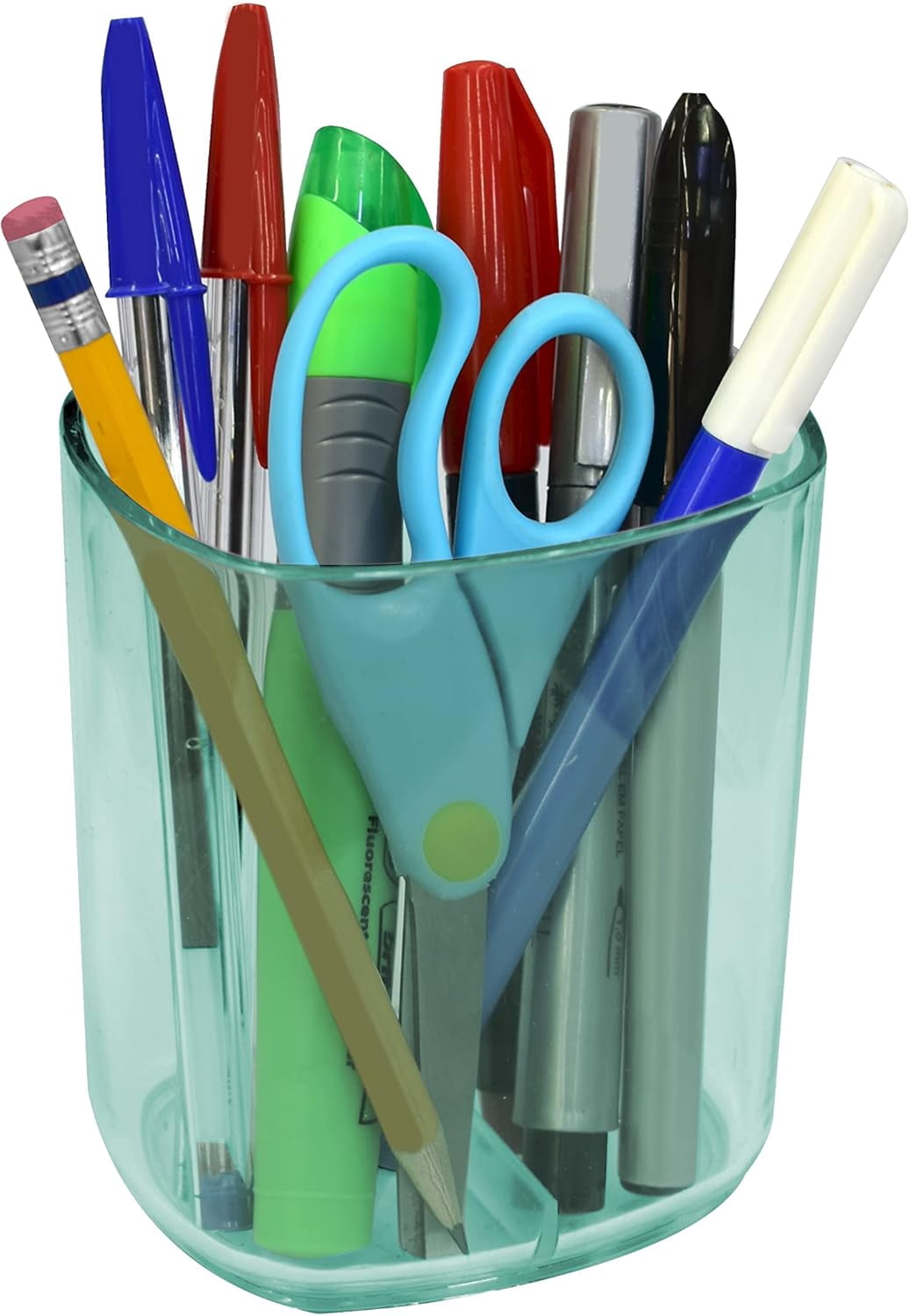 Acrimet Jumbo Pencil Holder, Pen Cup, Caddy Super-Sized Desktop ...