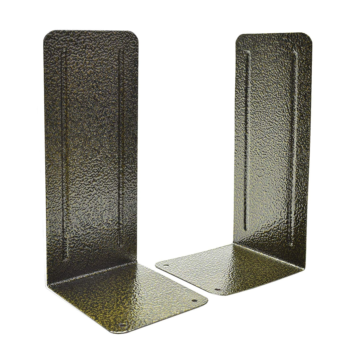 Acrimet Jumbo Premium Bookends 9" Metallic Finishing (Black Gold) 1 ...