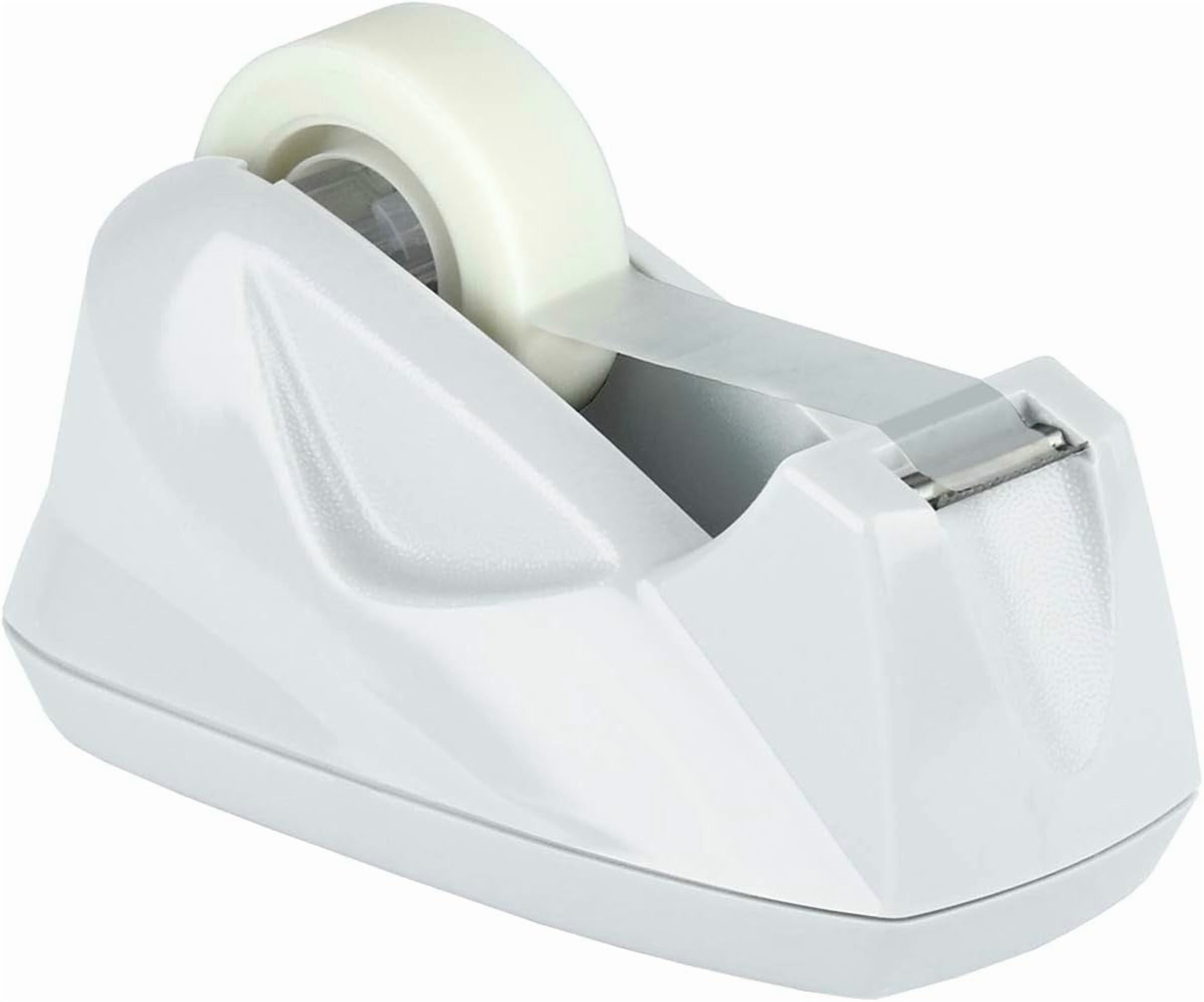 Acrimet Premium Desktop Tape Dispenser, Plastic, Non-Skid Base (Heavy ...