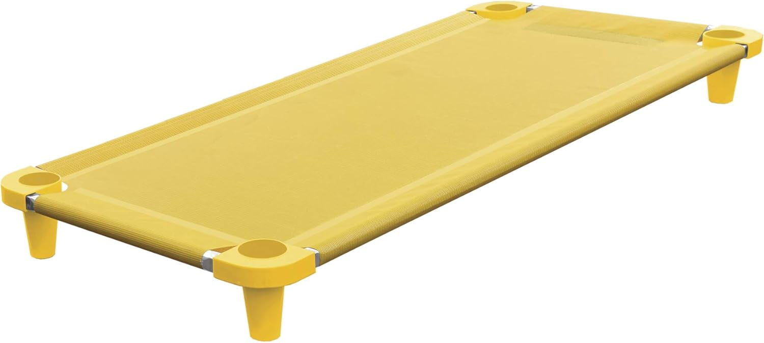 Acrimet Nap Cot for Kids, Portable Toddler Child Bed, Stackable, 52" L ...