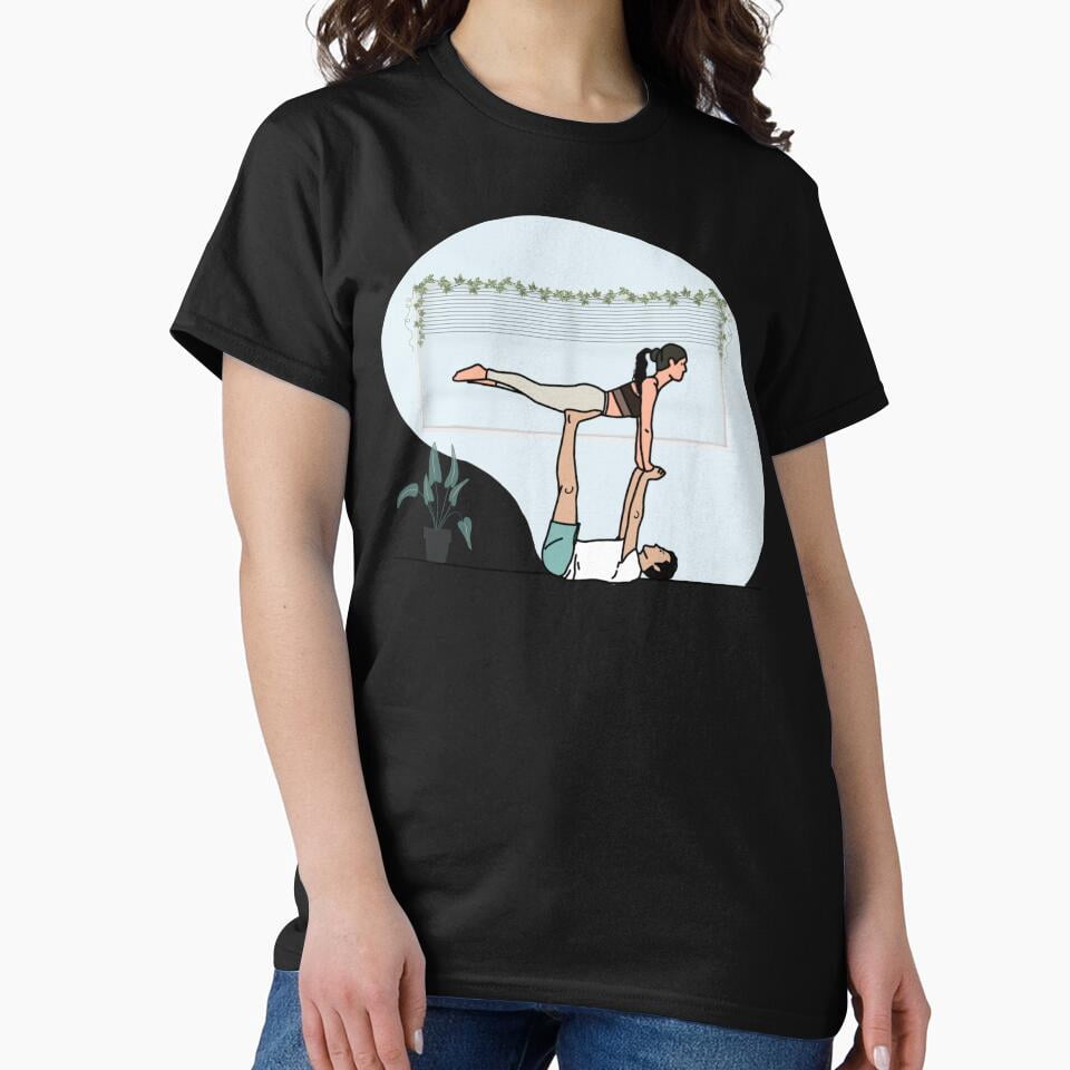 AcroYoga H295, Premium Unisex Tee – Extended Sizes Up to 5XL - Walmart.com