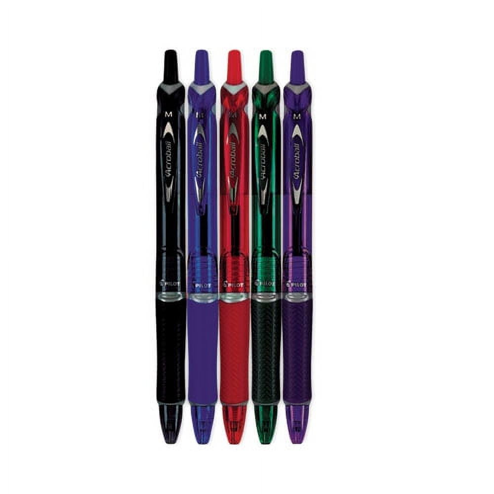 Acroball Colors Advanced Ink Ballpoint Pen, Retractable,1 mm, Assorted ...