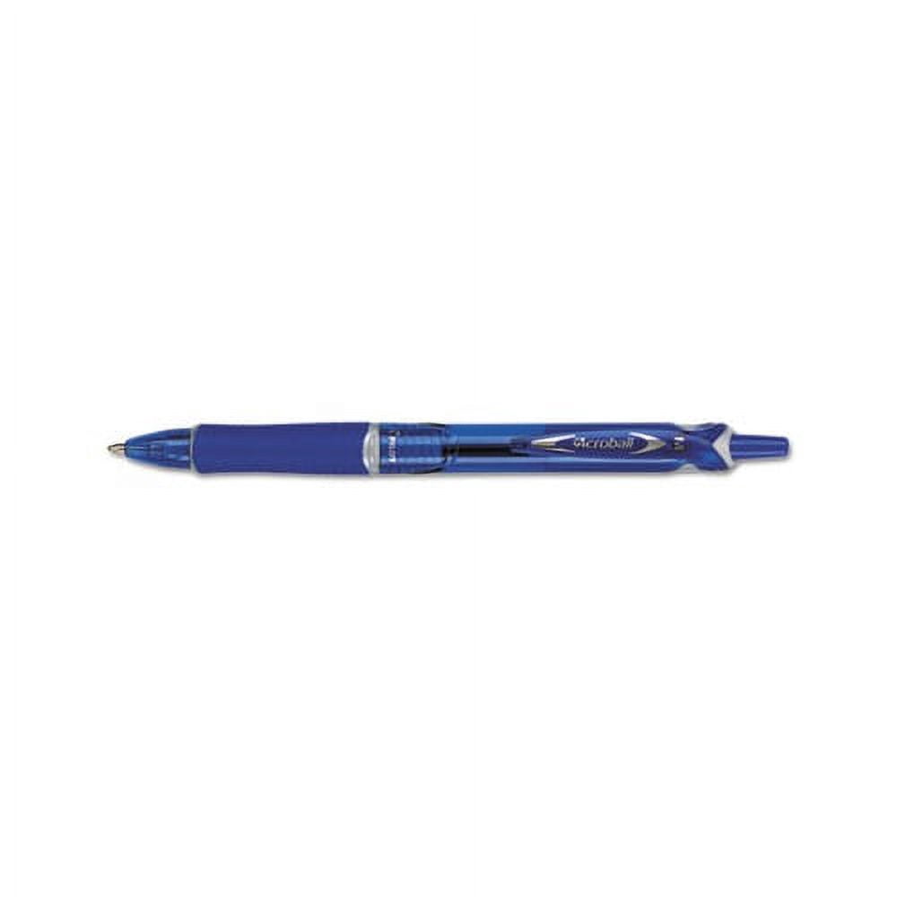 Acroball Colors Advanced Ink Retractable Ballpoint Pen 1mm, Blue Ink ...