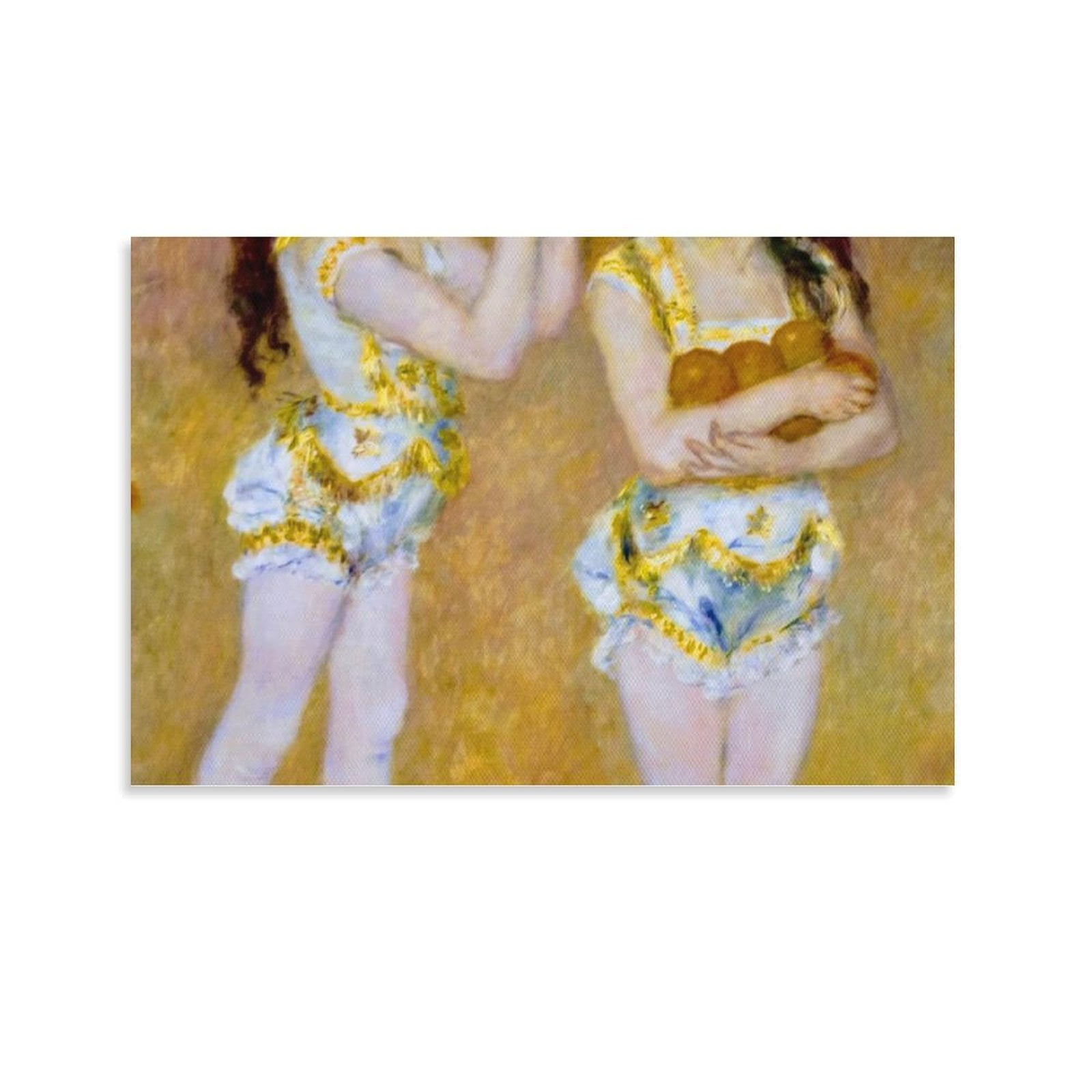 Acrobats at The Cirque Fernando 1879 Pierre-Auguste Renoir Poster ...