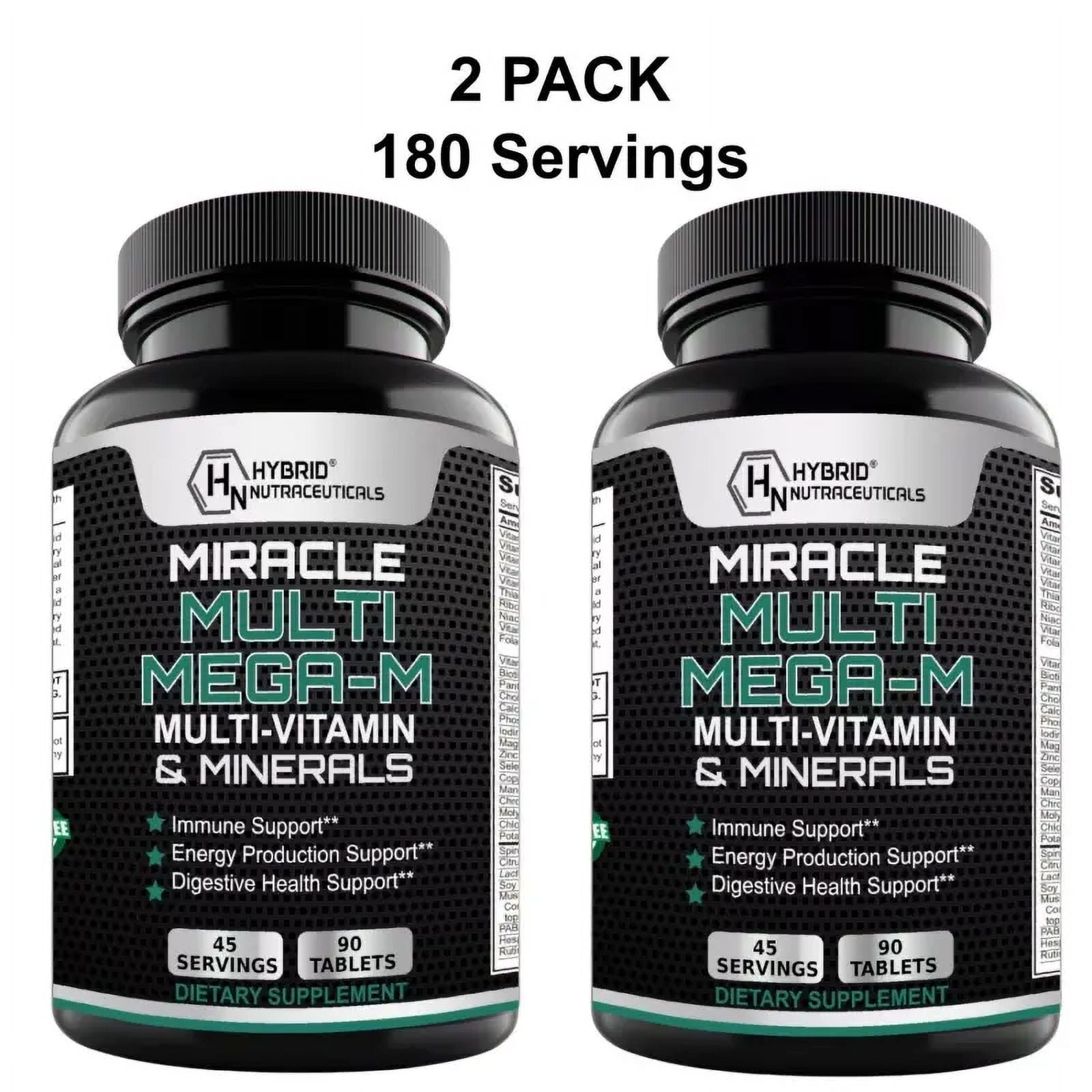 Acrolt MEGA-M Multivitamin & Minerals Tablets, High Potency Daily ...