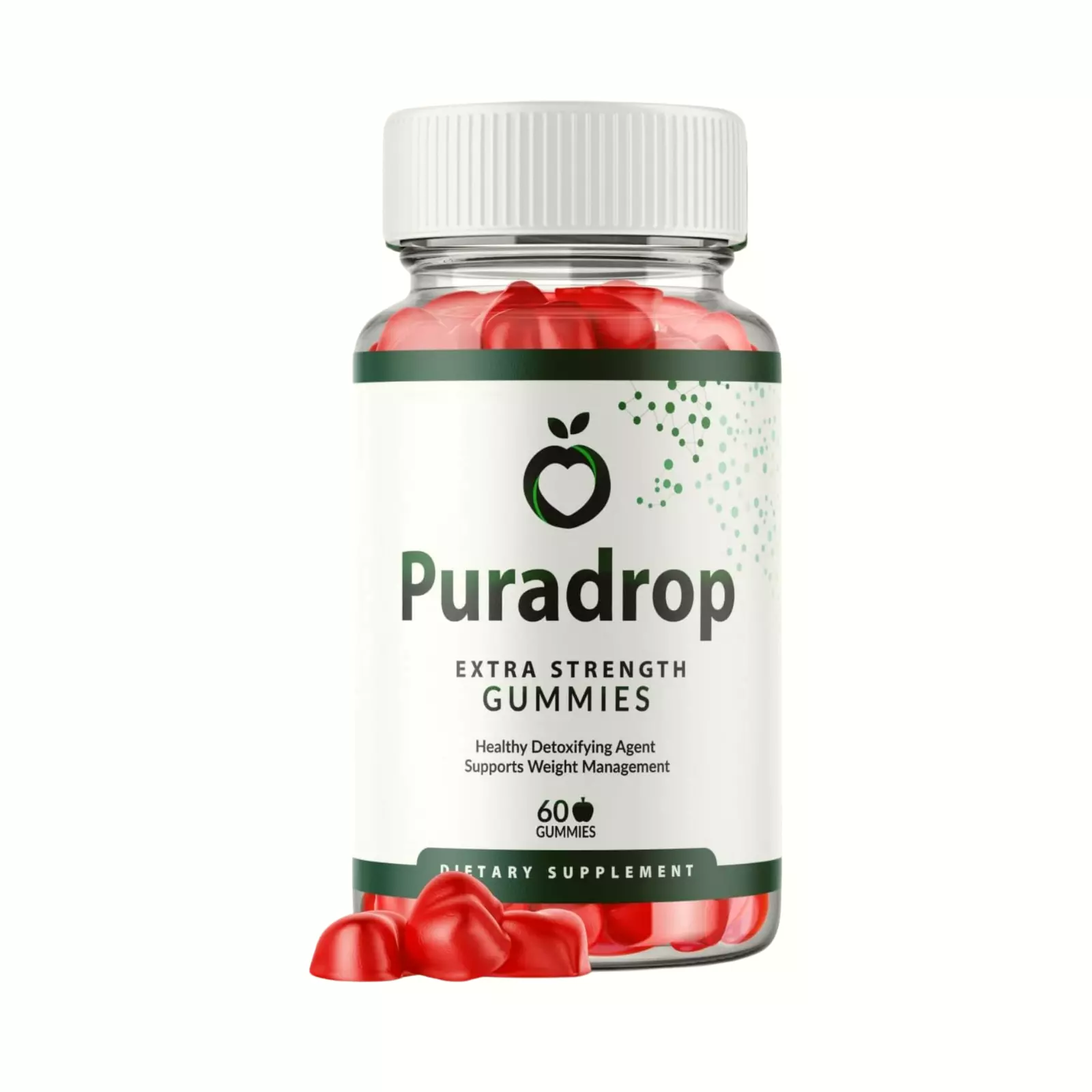Acrolt PuraDrop Extra Strength Gummies - Pura Drop Gummies - 60 Gummies ...