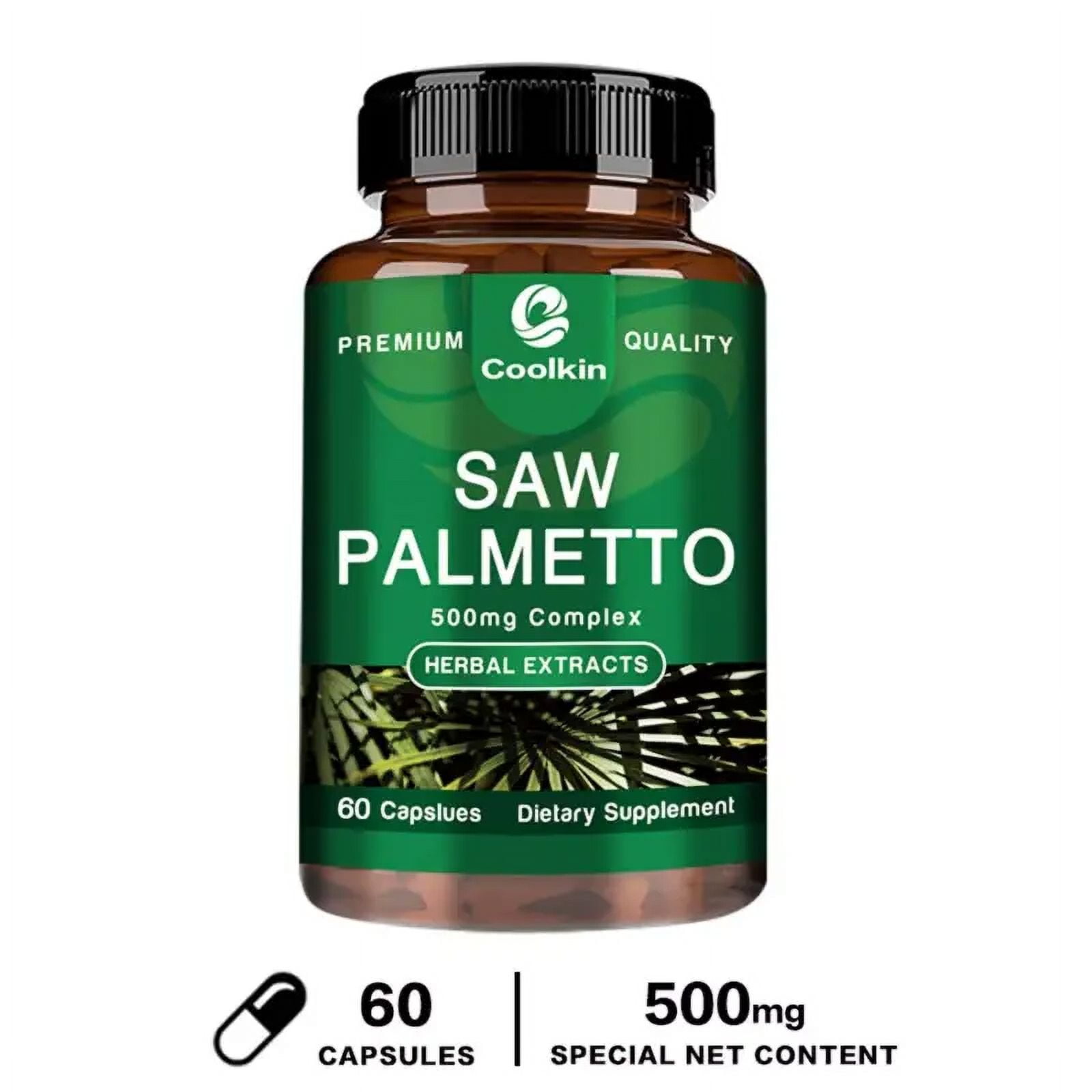 Acrolt Saw Palmetto 500mg - Prostate Health,Relieve Frequent Urination ...