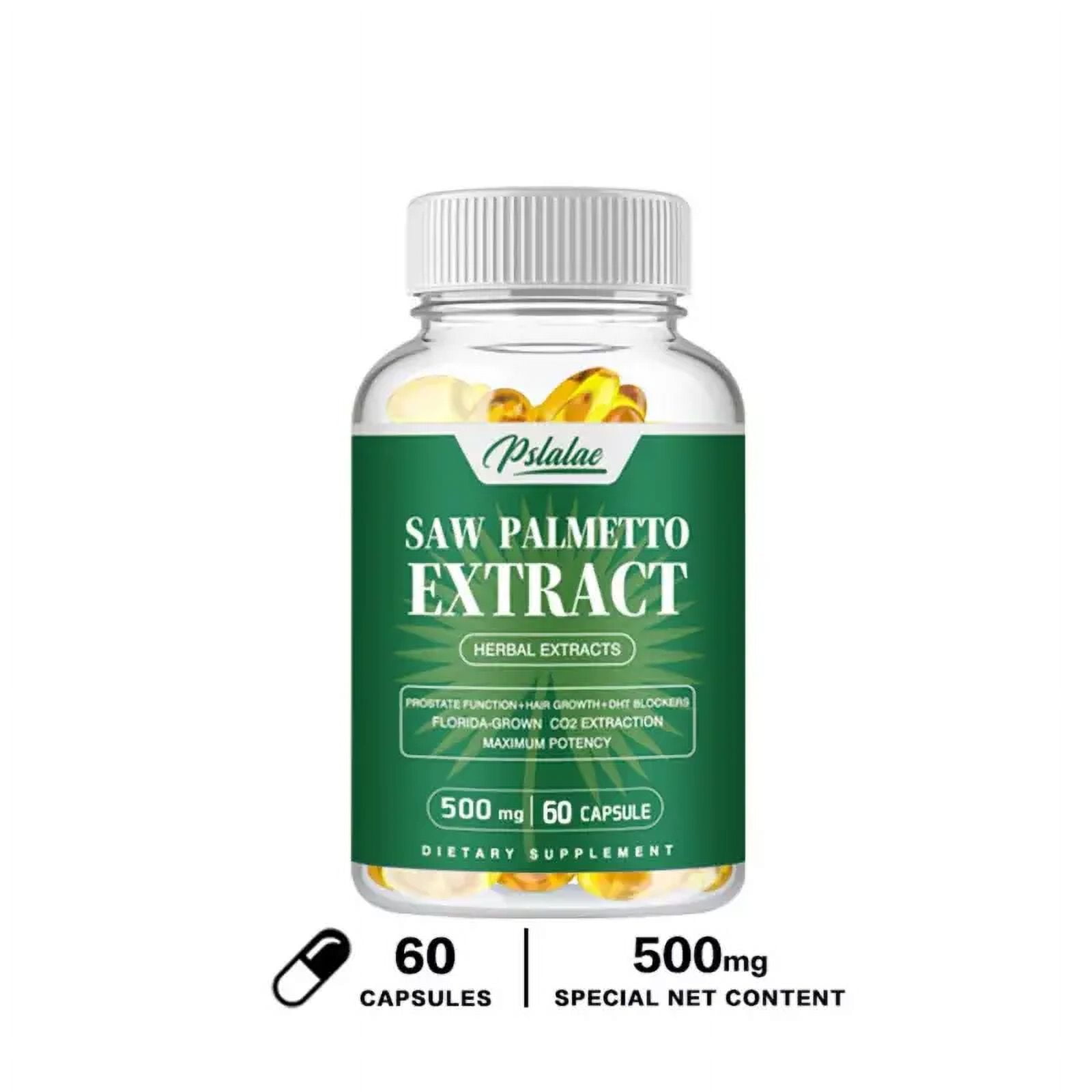 Acrolt Saw Palmetto Extract 500mg - Prostate and Urinary Health ...